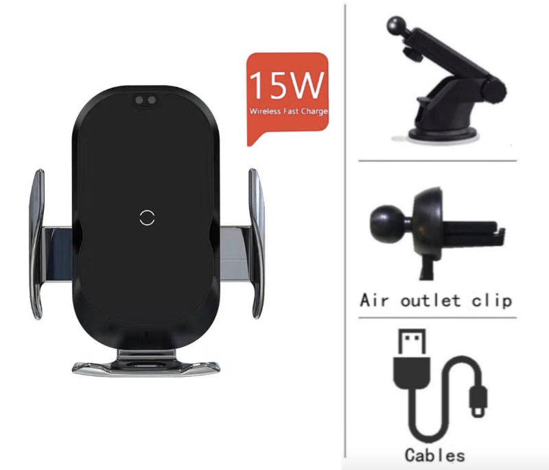 PureMobile - Incarcator Wireless Auto,smart sensor, E-smartgadget ,15w,